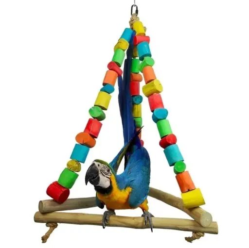 Touwen & Schommels Papegaai | Fun4Parrots